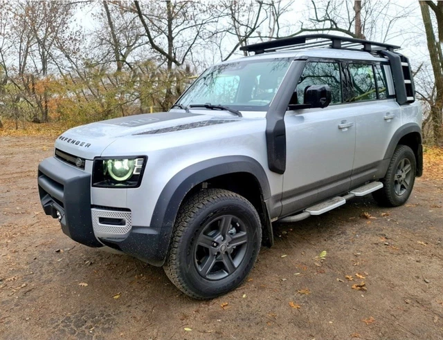 LAND ROVER DEFENDER A Frame Front Grille Bar Protection Kit Genuine ...