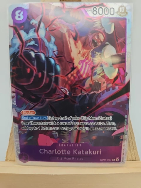 ONE PIECE TCG Charlotte Katakuri SR OP11-067 A Fist Of Divine Speed Near Mint... £2.23 - PicClick UK
