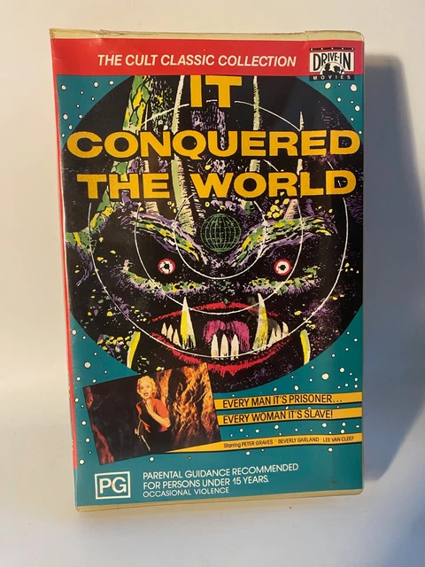 IT CONQUERED THE World Roadshow AU VHS Video 50s AIP sci-fi monster ...