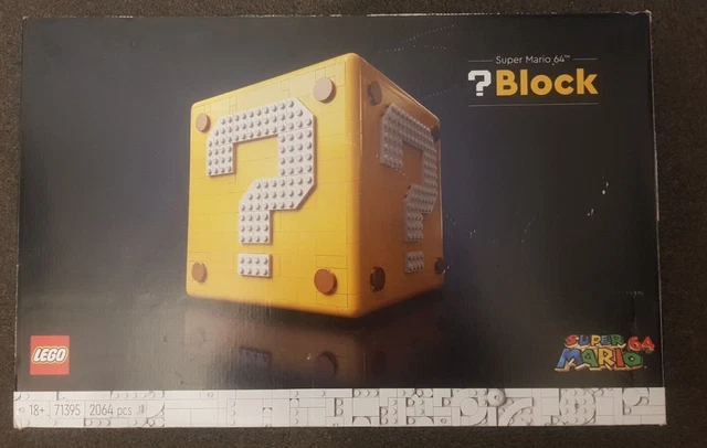 LEGO 71395 SUPER Mario 64 Question Mark ? Block - 100% Complete & Boxed ...