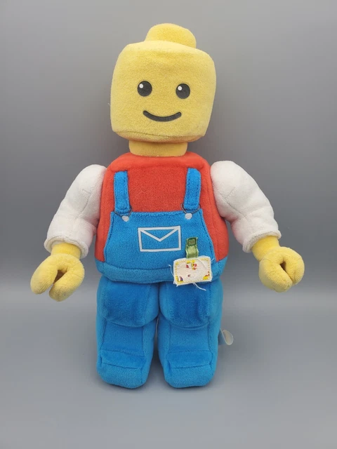 LEGO MAN PLUSH Stuffed 2004 Official Legoland Movable Arms RARE 12" £10 ...