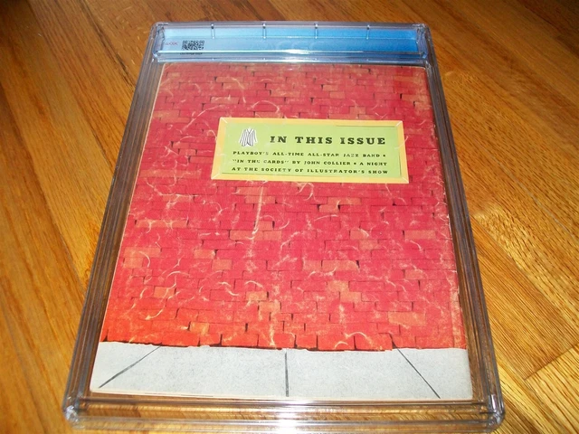 JUNI 1955 PLAYBOY Cgc Grade 3.0 Eve Meyer Centerfold Universal Grade ...