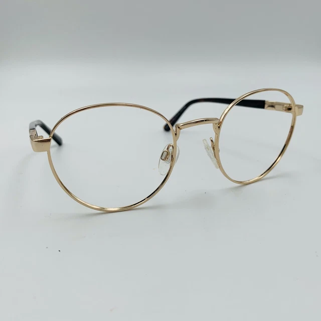 SPECSAVERS EYEGLASSES GOLD ROUND PILOT glasses frame MOD: AZIZI SUNRX ...