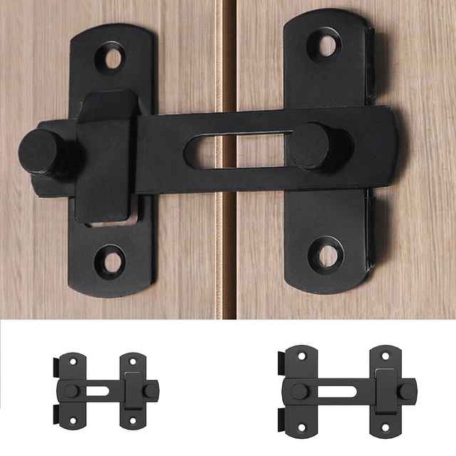 SLIDING BARN DOOR Lock Stainless Gate Latches Flip Latch Safety Door ...