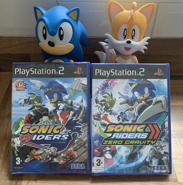 PS2 SONIC RIDERS & Zero Gravity - Mint - Sealed - New Case - Complete £ ...