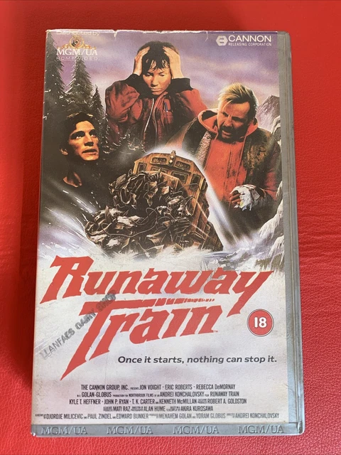 VHS VIDEO TAPE Runaway Train Big Box Ex Rental £12.99 - PicClick UK