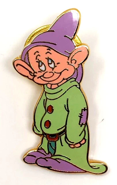 DISNEY DOPEY PIN Standing Eyes up looking left Snow White Model Sheet ...