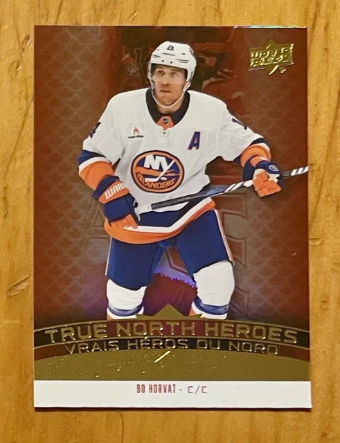 2025-26 UPPER DECK Tim Hortons True North Heroes Bo Horvat New York ...