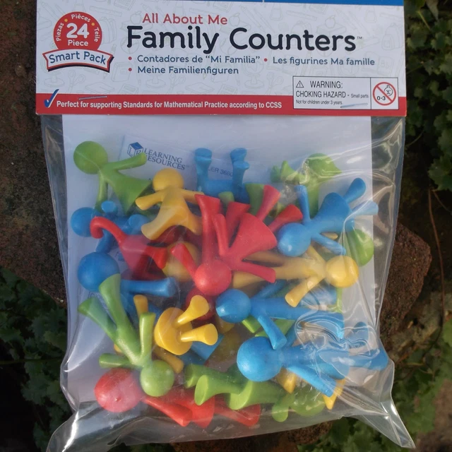 FAMILY PEOPLE SORTING COUNTERS (24) Preschool learning resource 'All ...