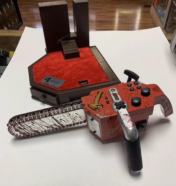 RESIDENT EVIL 4 Limited Edition Chainsaw Controller Sony PlayStation 2 ...