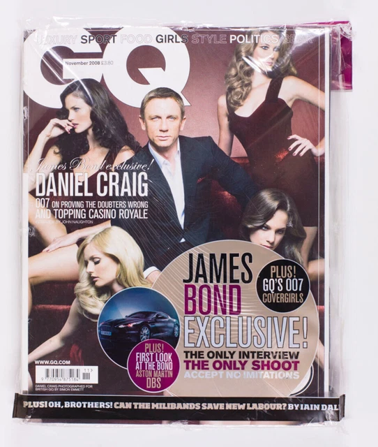 DANIEL CRAIG 007 Lydia Hearst Mini Anden Alan Aldridge Miranda Kerr GQ ...