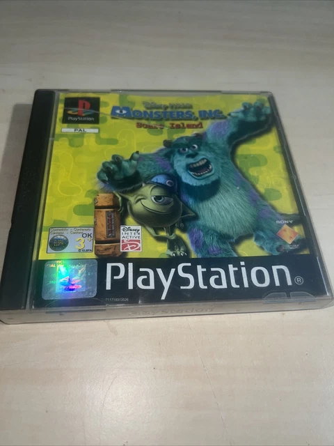 PS1 GAME DISNEY Pixar Monsters Inc Scare Island Sony PlayStation 1 PAL ...