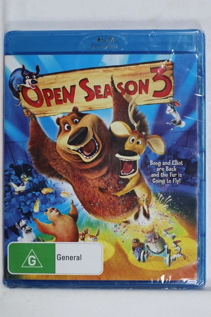 OPEN SEASON 3 ( 2011 Blu-ray ) Reg ABC New Sealed (D649) $14.99 ...