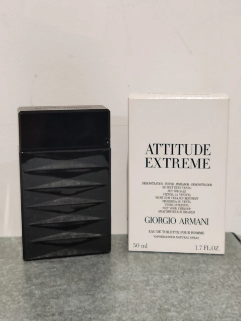 GIORGIO ARMANI ATTITUDE extreme eau de toilette 50ml EUR 119 00 PicClick FR