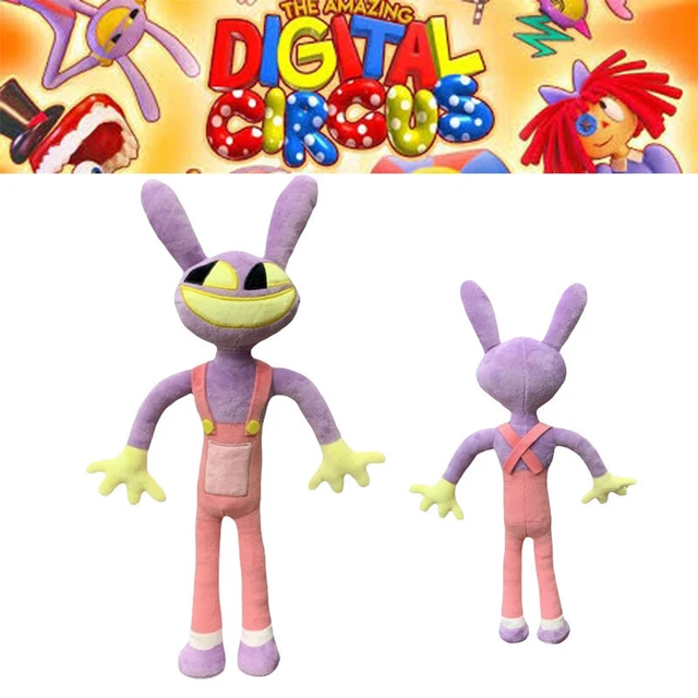 THE AMAZING DIGITAL Circus Rabbit Plush Toy Soft Stuffed Animal Room ...