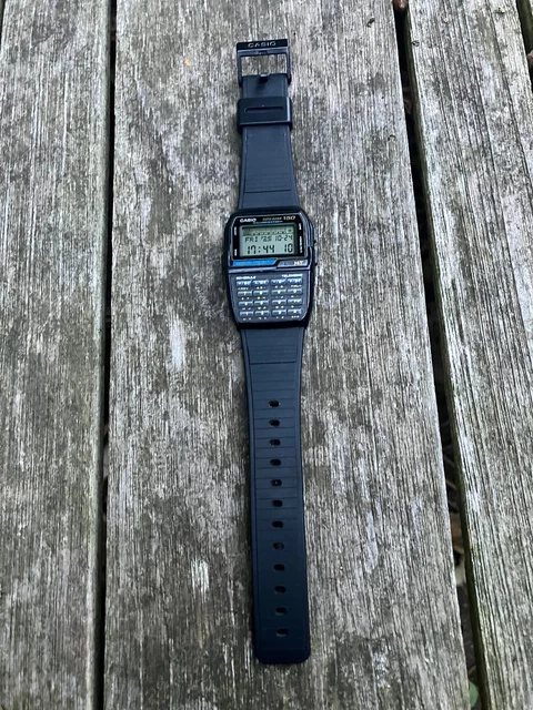 CASIO DATA BANK 150 Digital Watch DBC-150 (1477) VGC £78.68 - PicClick UK
