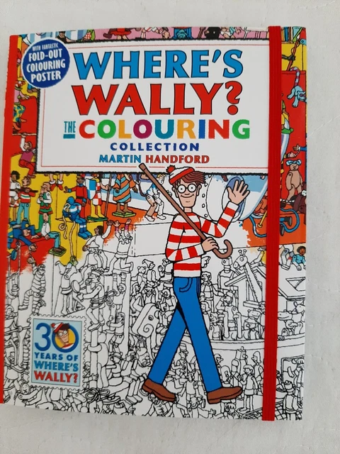 WHERE'S WALLY? THE Colouring Collection by Martin Handford (Paperback ...