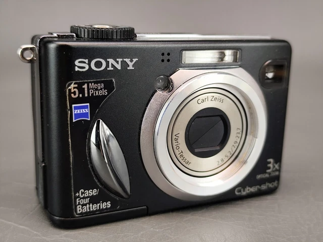SONY CYBER-SHOT DSC-W15 Digital Camera 5.1 MP with Memory Stick Pro 512MB $75.00 - PicClick AU