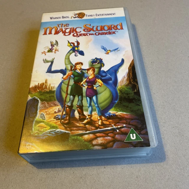 THE MAGIC SWORD Quest For Camelot (VHS/SUR, 1999) £7.99 - PicClick UK