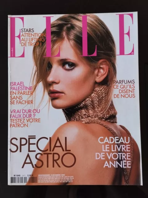 ELLE MAGAZINE N°2971 du 9/12/2002; Spécial Astro/ Parfums/ Liv Tyler ...