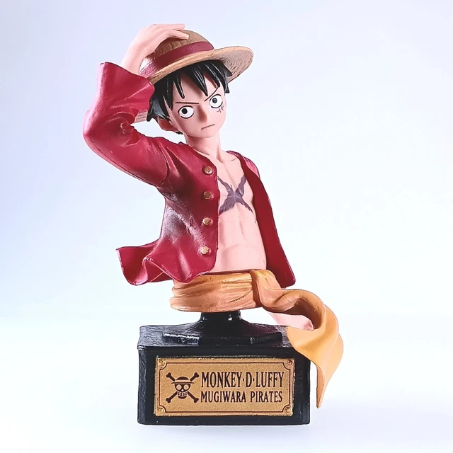MONKEY D. LUFFY One Piece Statue Bust Figure Japanese Bandai From Japan ...
