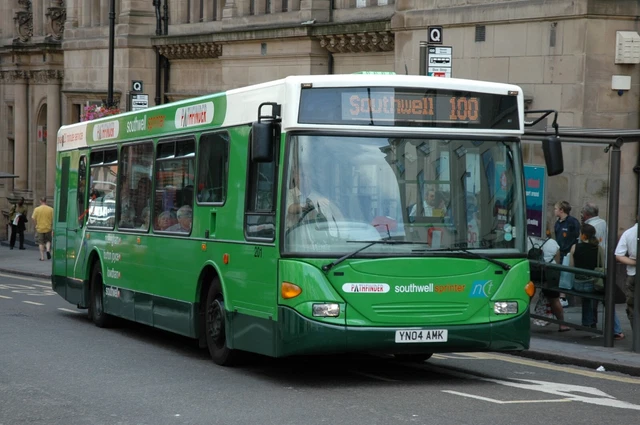 NOTTINGHAM CITY TRANSPORT Scania Omnitown 201 6x4 Quality Bus Photo c £ ...