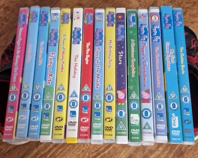 X PEPPA PIG ULTIMATE DVD COLLECTION 15 DVDs ALL GOOD CONDITION OVER 14 ...