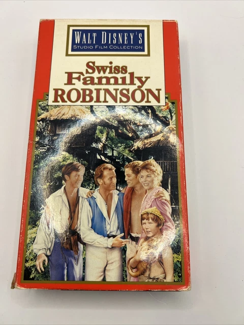 WALT DISNEYS STUDIO Film Collection-Swiss Family Robinson (VHS) $5.57 ...