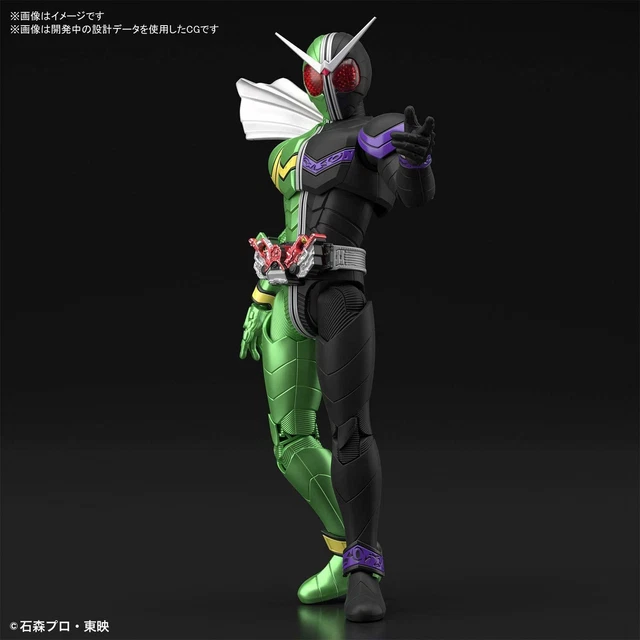 BANDAI HOBBY FIGURE-RISE Standard Kamen Rider Double Cyclone Joker ...