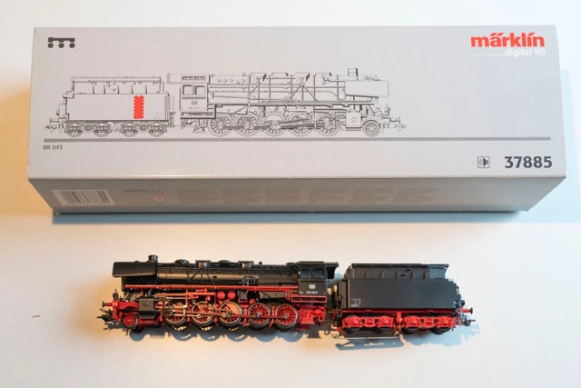 MÄRKLIN BR 43 DB Güterzuglok 37885 mit Rauchgenerator EUR 121,00 ...