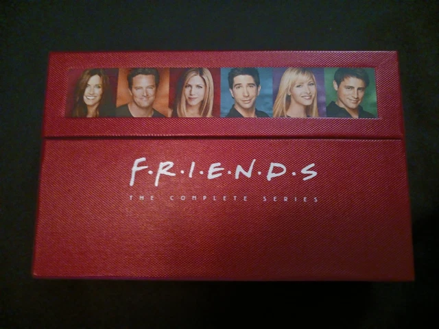 FRIENDS: THE COMPLETE Series TV Show DVD Red Box Set 40 Disks Booklet ...