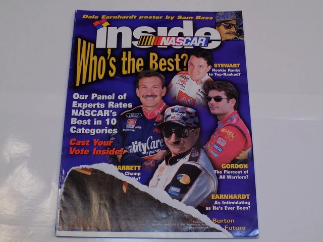 INSIDE NASCAR MAGAZINE June 2000 Tony Stewart Jeff Gordon Sale ...