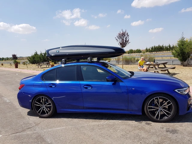 BMW GENUINE ROOF Box Storage 520 Litres Lockable 82732406459. Made by ...