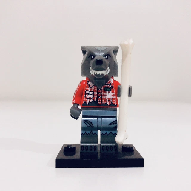 LEGO MINIFIGURES WOLF Guy Monsters Series 14 Buidling Toy 71010 ...