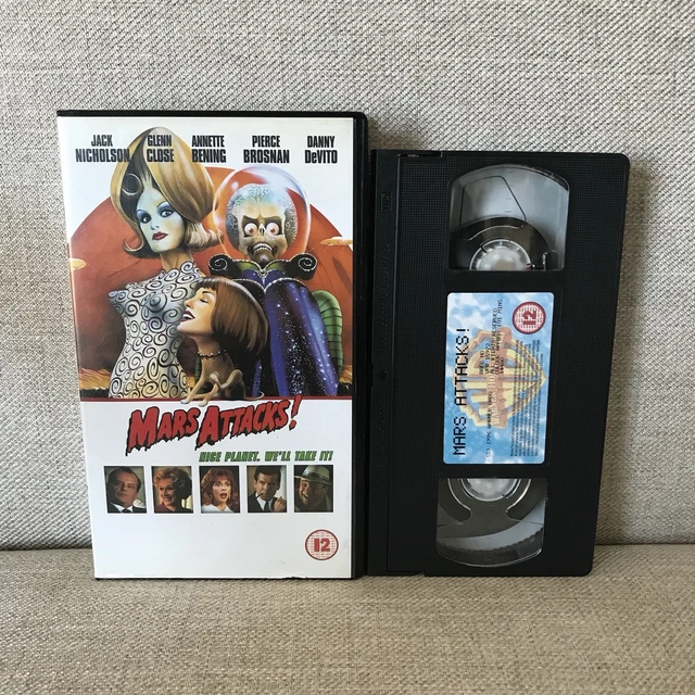 MARS ATTACKS - Vhs Video £2.95 - PicClick UK