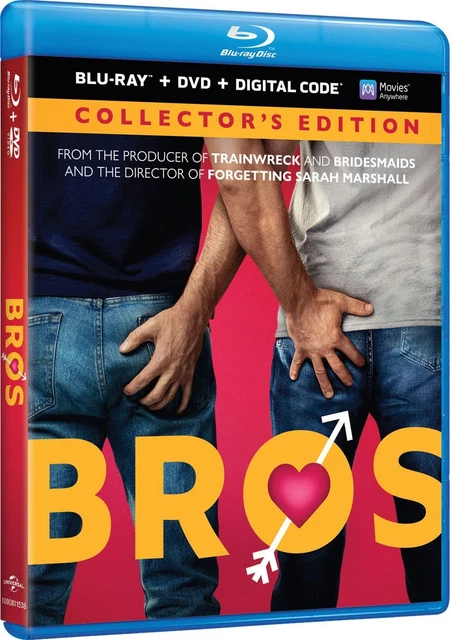 BROS (BLU-RAY) GUY Branum Billy Eichner Jim Rash Ts Madison Luke ...