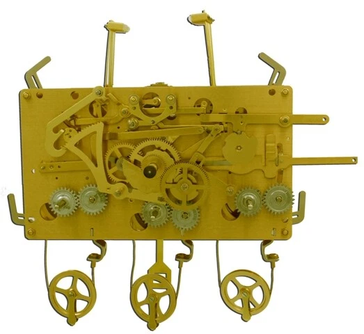 URGOS GRANDFATHER CLOCK movement UW 03082 cable 3 chimes 116 cm ...