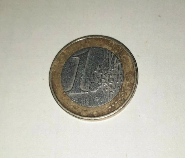 MONETA 1 EURO 2002 GRECIA con CIVETTA EYPQ - Moneta rara ...