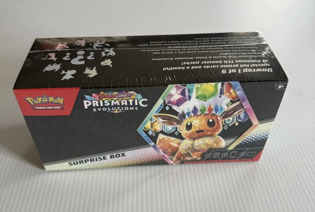 POKEMON TCG SV8.5 Prismatic Evolutions Surprise Box Factory Sealed ...