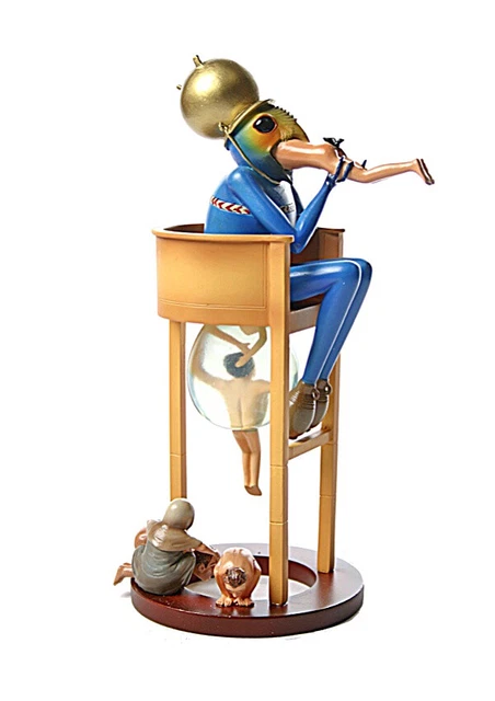 HIERONYMUS BOSCH DEVIL on Night Chair Resin Sculpture 8-1/2 £89.68 ...