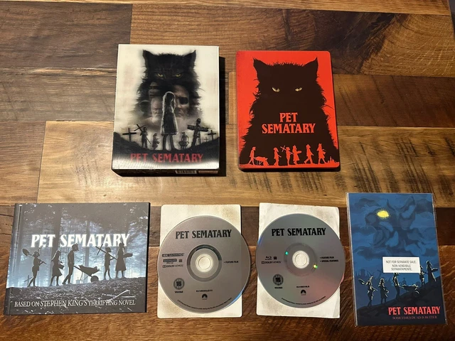 PET SEMATARY 4K Ultra HD*Cinemuseum*Steelbook*Boxset lenticolare*#14 ...