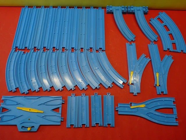 THOMAS & FRIENDS Tomy Trackmaster Blue Track. See Pictures. (Job Lot C ...