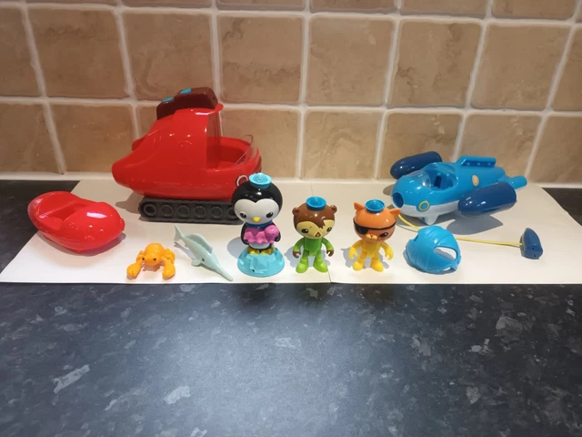 OCTONAUTS GUP R, Gup X And Figures £13.99 - PicClick UK