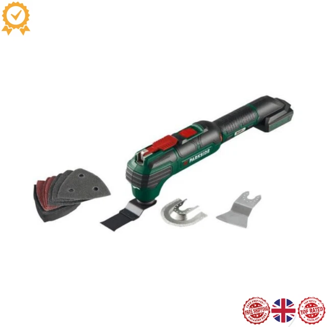 20V CORDLESS MULTI-PURPOSE Tool Bare Unit No Battery Parkside PAMFW 20 ...