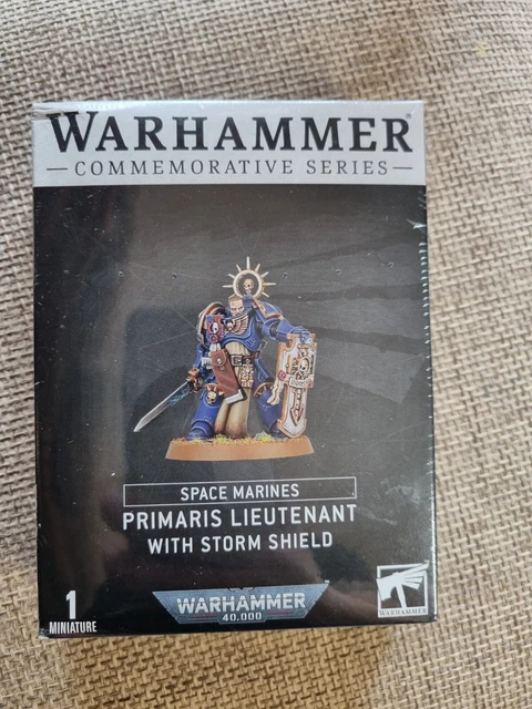 WARHAMMER 40K SPACE Marine Primaris Lieutenant With Storm Shield ...