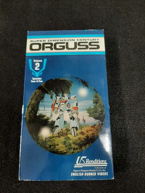 SUPER DIMENSION CENTURY Orguss Vol 2 Dubbed VHS $5.00 - PicClick