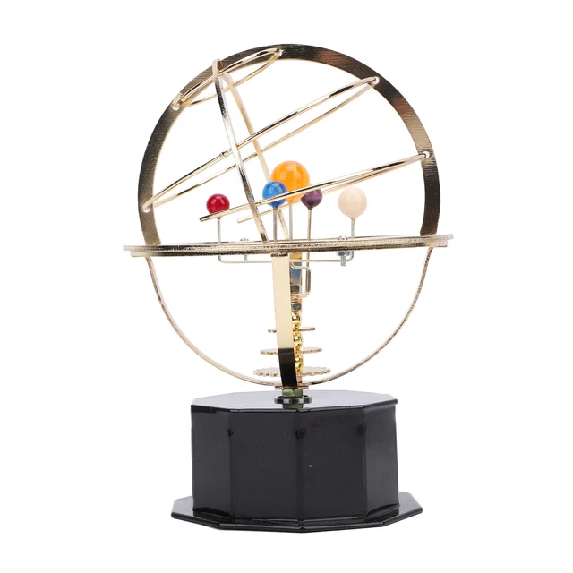 SOLAR SYSTEM MODEL Orrery Solar System Model Rotating Decorative For ...