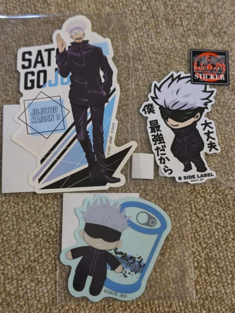 SATORU GOJO STICKER Set Jujutsu Kaisen Nuikan Movie Version Kaisen0 Die ...