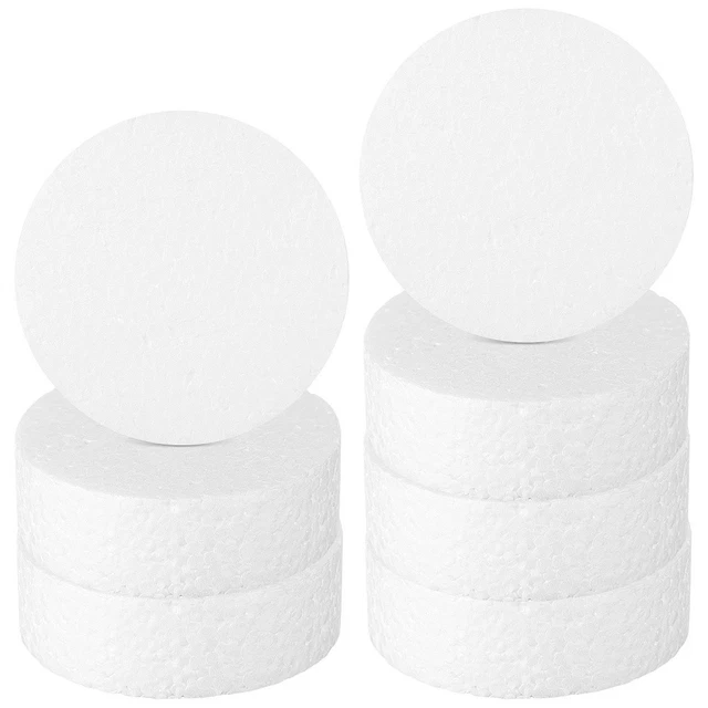 7 PCS FOAM Discs Foam Circles Round Foam Blocks Foam Shapes Craft ...