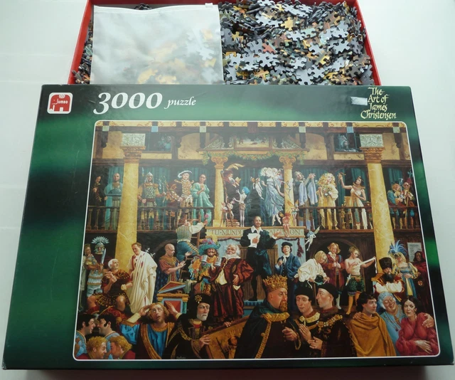 JUMBO PUZZLE - 3000 Teile - The Art of James Christensen All the World ...